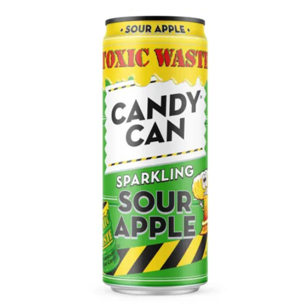 Candy Can Toxic Waste Sour Apple 330ml